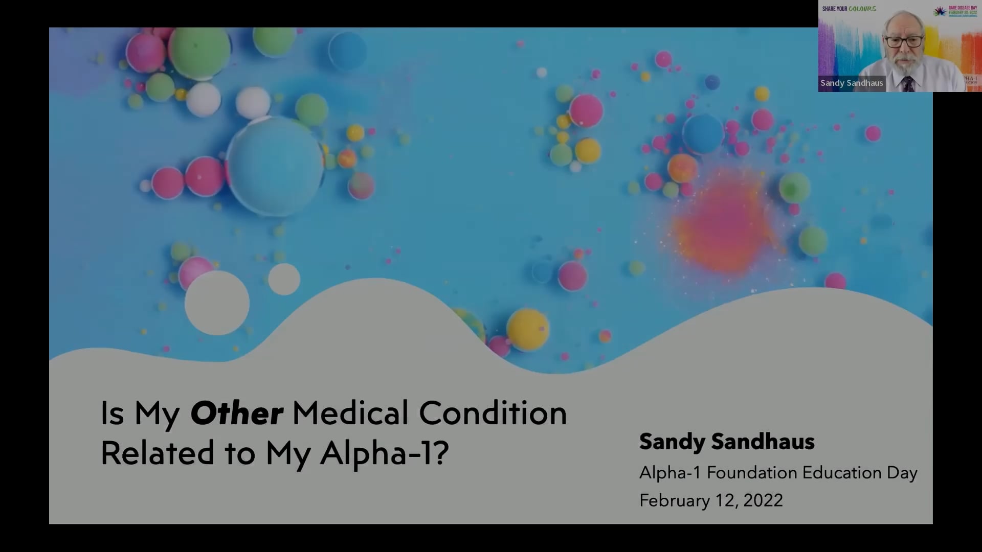 Is My Other Medical Condition Related to Alpha-1 - Alpha-1 Foundation