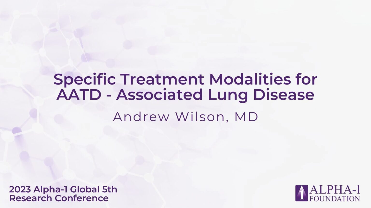 Vimeo Videos Archive - Alpha-1 Foundation