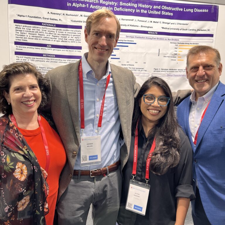 The ERS International Congress 2024 - Alpha-1 Foundation