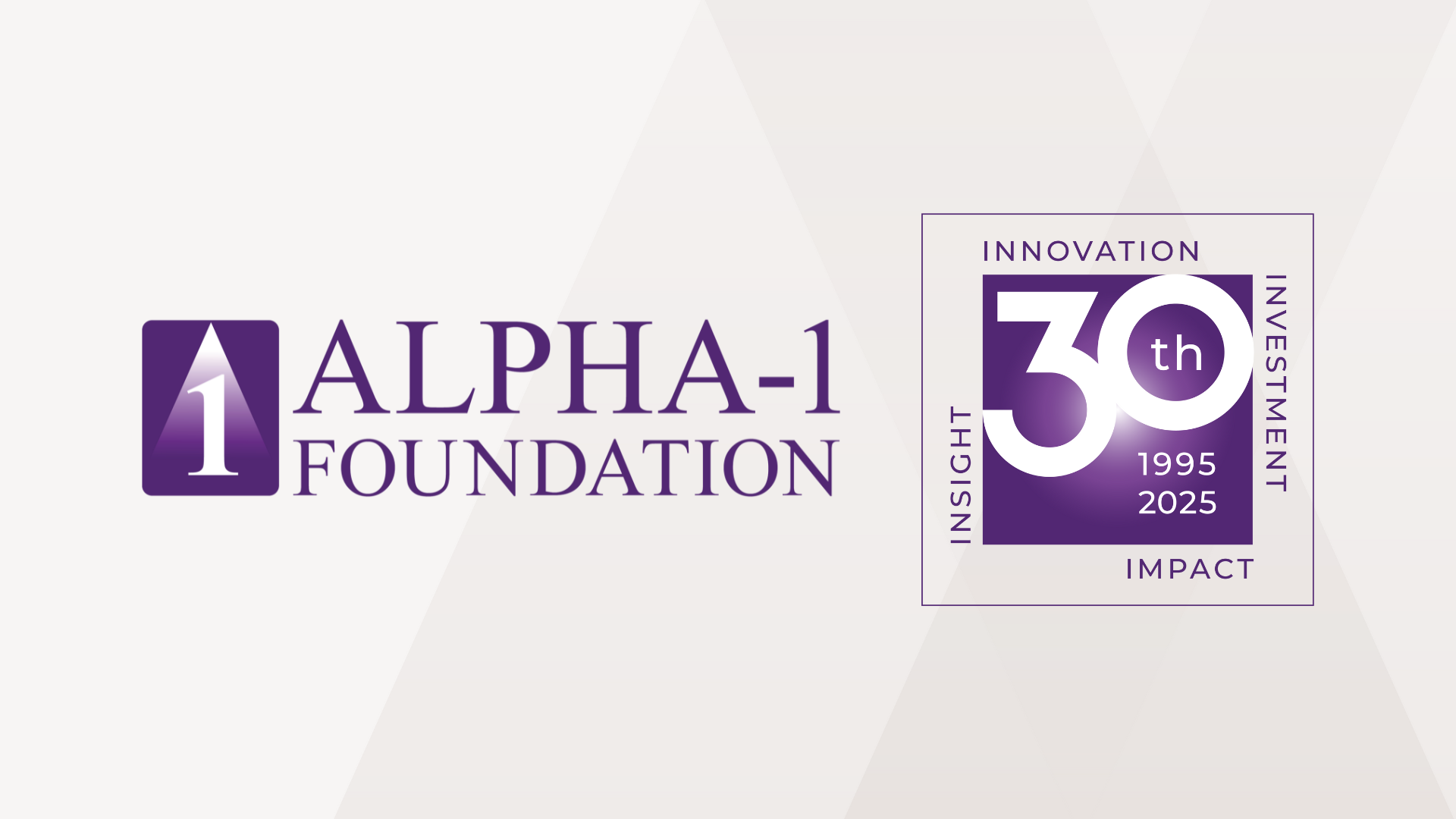 The Alpha-1 Foundation Commemorates its 30th Anniversary - Alpha-1 ...